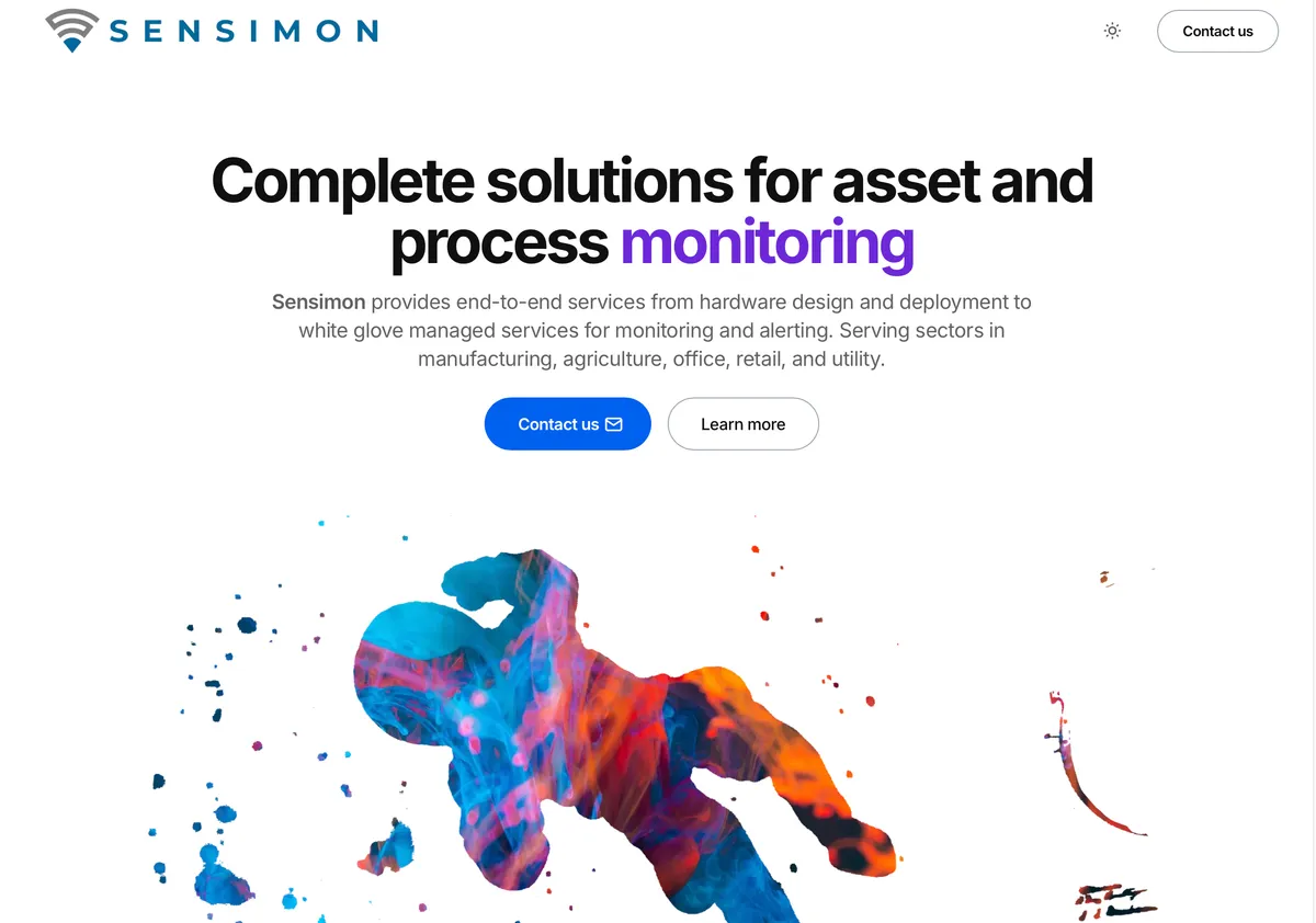 Sensimon — Complete solutions for asset and process monitoring